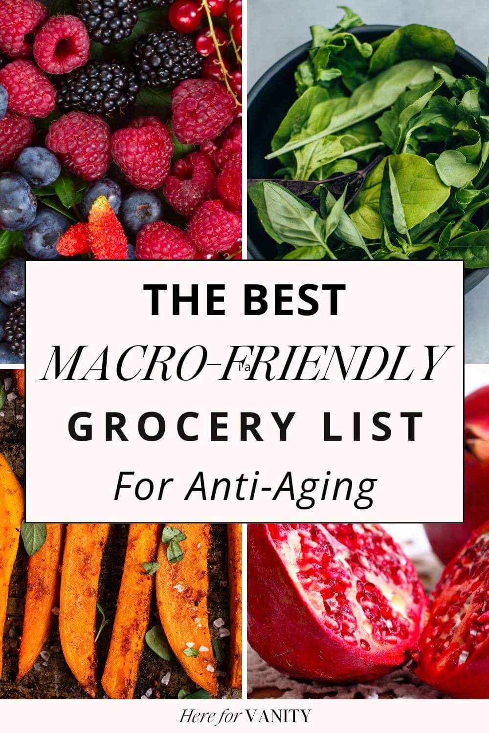 The Best Macro-Friendly Grocery List For Anti-Aging