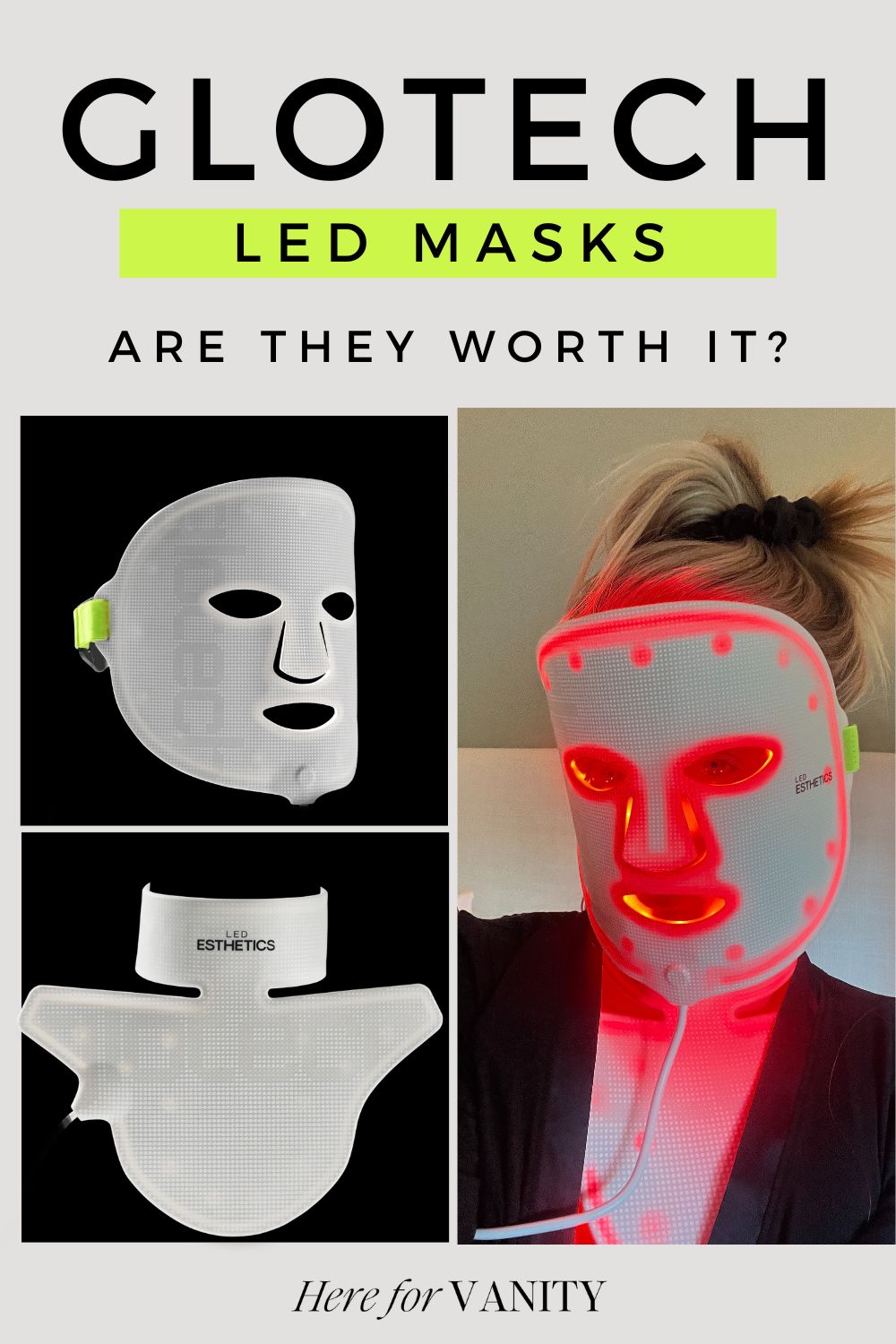 LED Esthetics Glotech Pro Mask + Collar Review