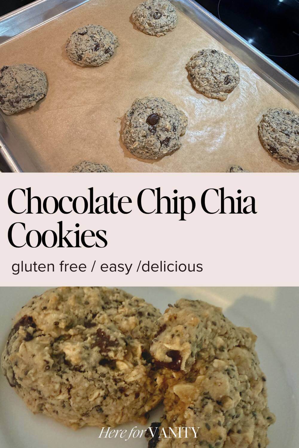 Superfood Chocolate Chip Chia Cookies You’ll Love